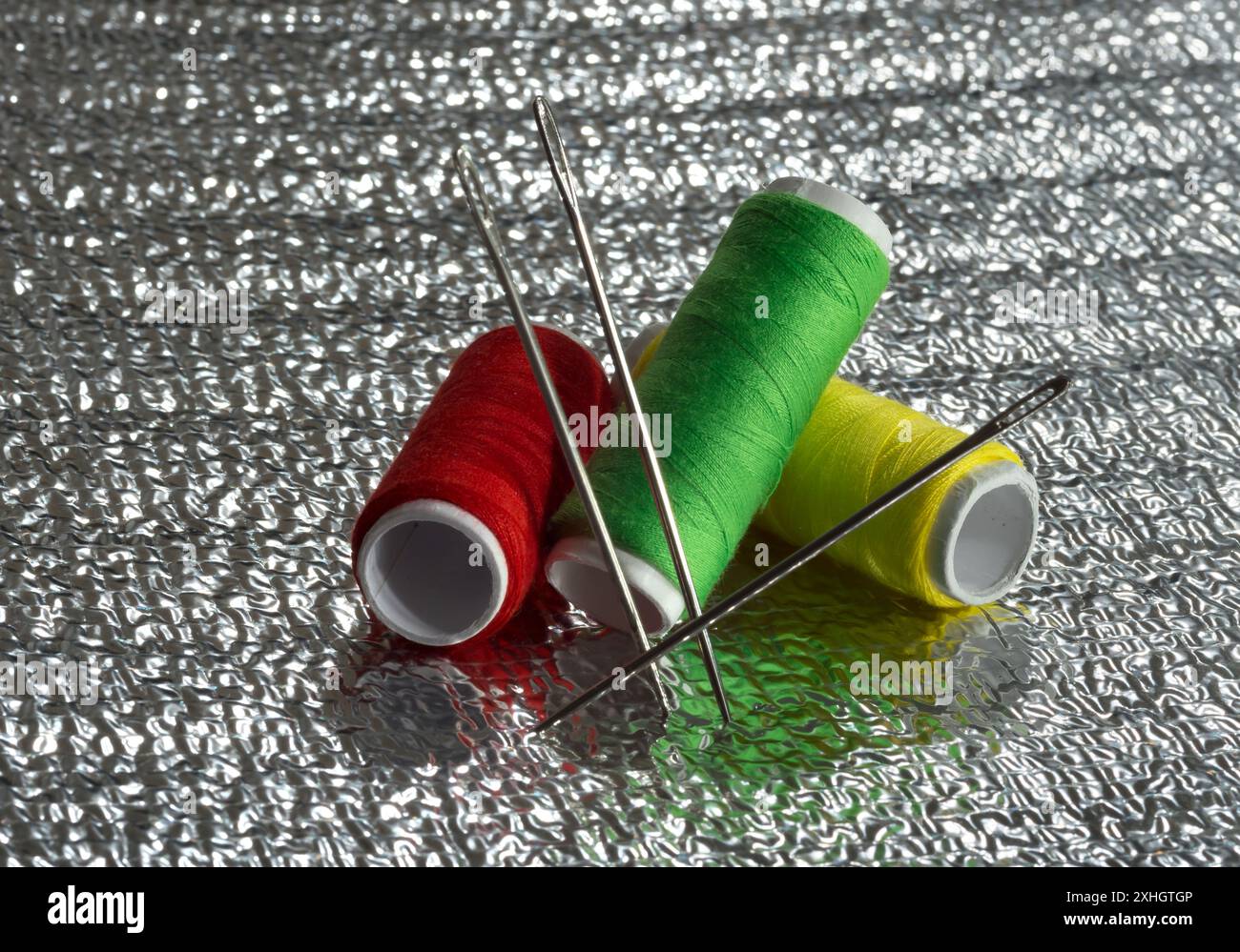 Silver thread embroidery hi-res stock photography and images - Alamy