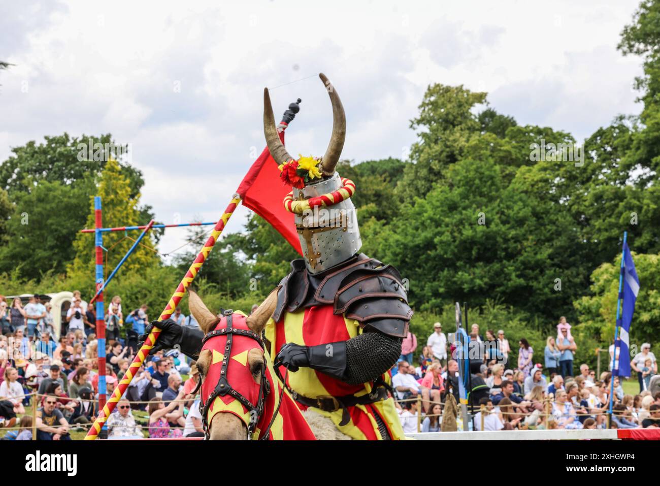 Hever Castle, Kent 14 July 2024 The Knights of Royal England ...