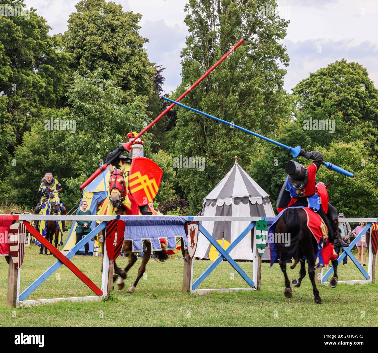 Hever Castle, Kent 14 July 2024 The Knights of Royal England ...