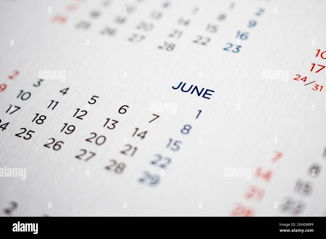 Yearly calendar design hi-res stock photography and images - Alamy