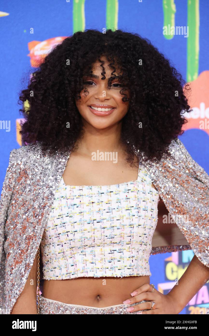 Santa Monica, USA. 14th July, 2024. Jaidyn Triplett attends Nickelodeon ...