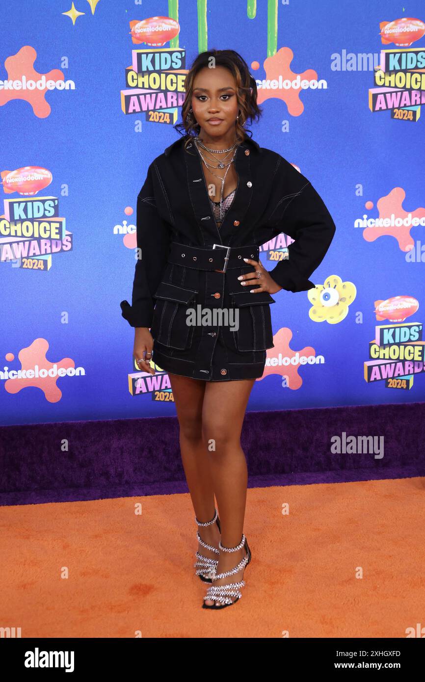 Santa Monica, USA. 14th July, 2024. Dana Heath attends Nickelodeon Kids' Choice Awards 2024 at ...