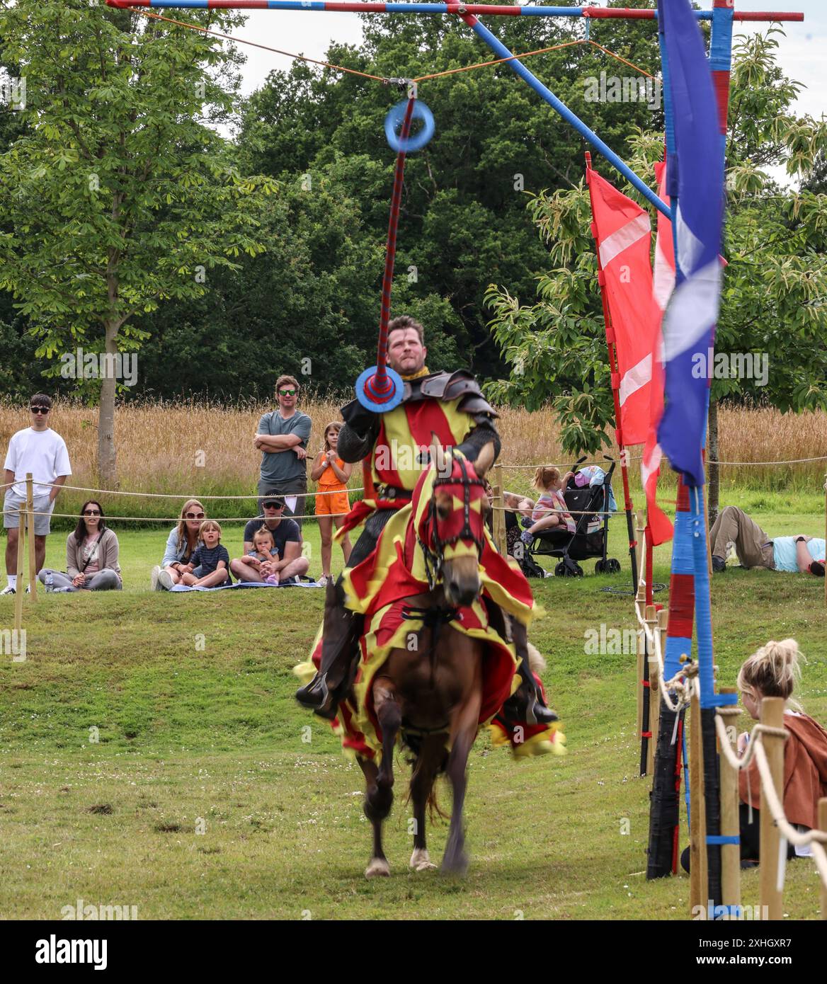 Hever Castle, Kent 14 July 2024 The Knights of Royal England ...