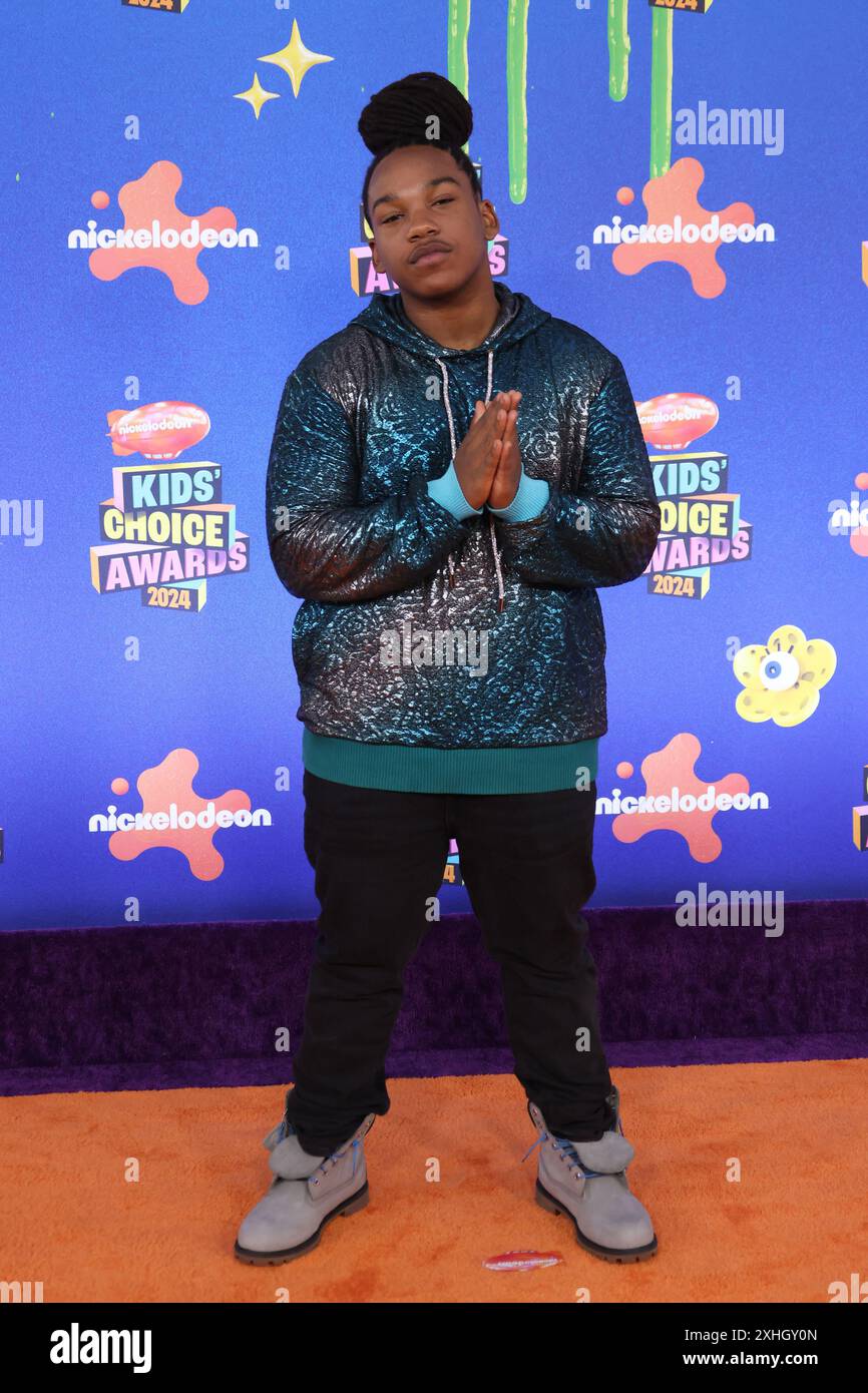 Terrence Little Gardenhigh attends Nickelodeon Kids' Choice Awards 2024 ...
