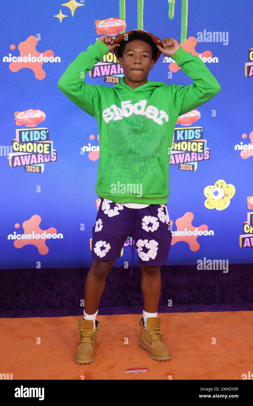 Santa Monica, USA. 14th July, 2024. Jakari Fraser attends Nickelodeon ...