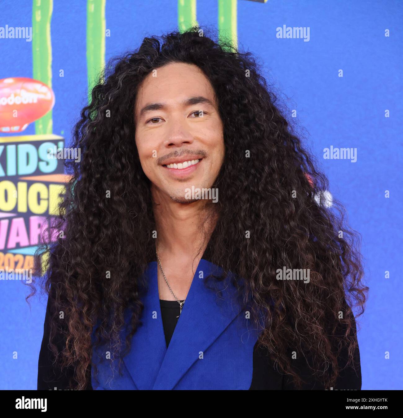 Cole Walliser attends Nickelodeon Kids' Choice Awards 2024 at Barker ...