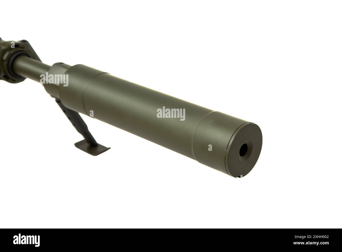 Large-caliber sniper rifle. Weapon for long-range shooting. Isolate on ...