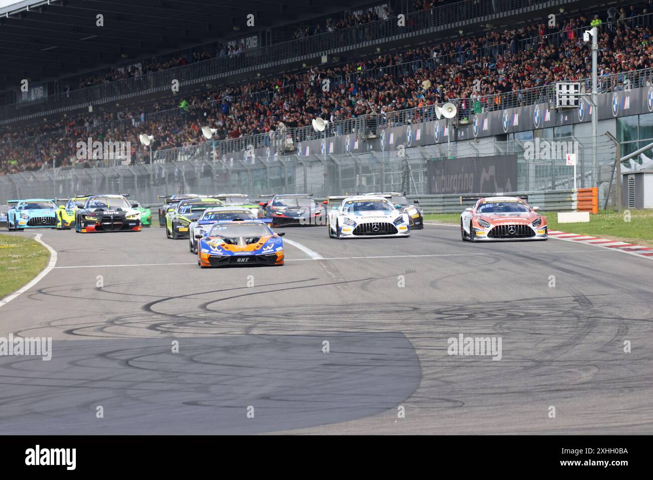 Start Rennen 5, Samstag, Motorsport, ADAC GT Masters, Nuerburgring ...