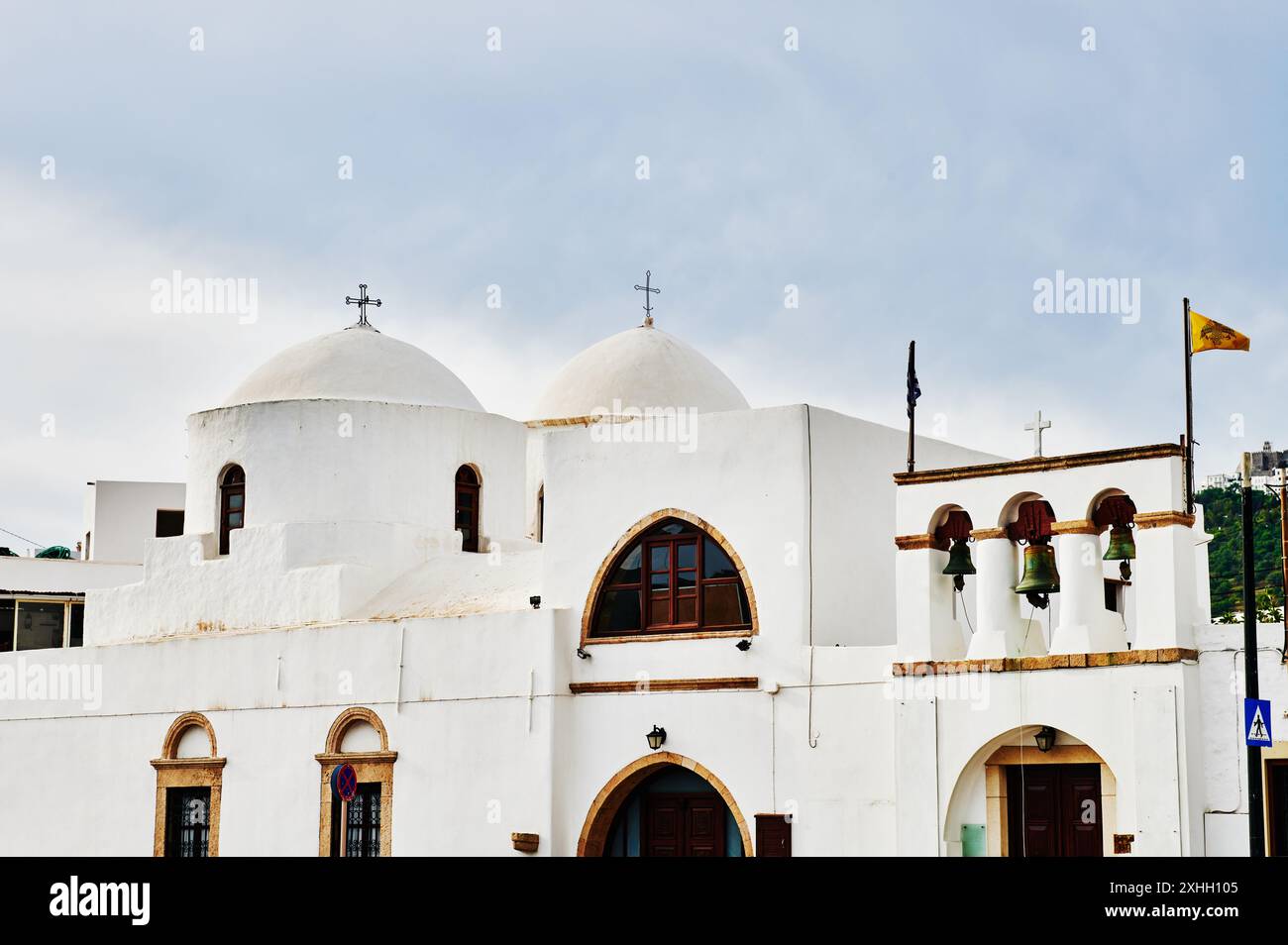 Greece patmos chapel hi-res stock photography and images - Alamy