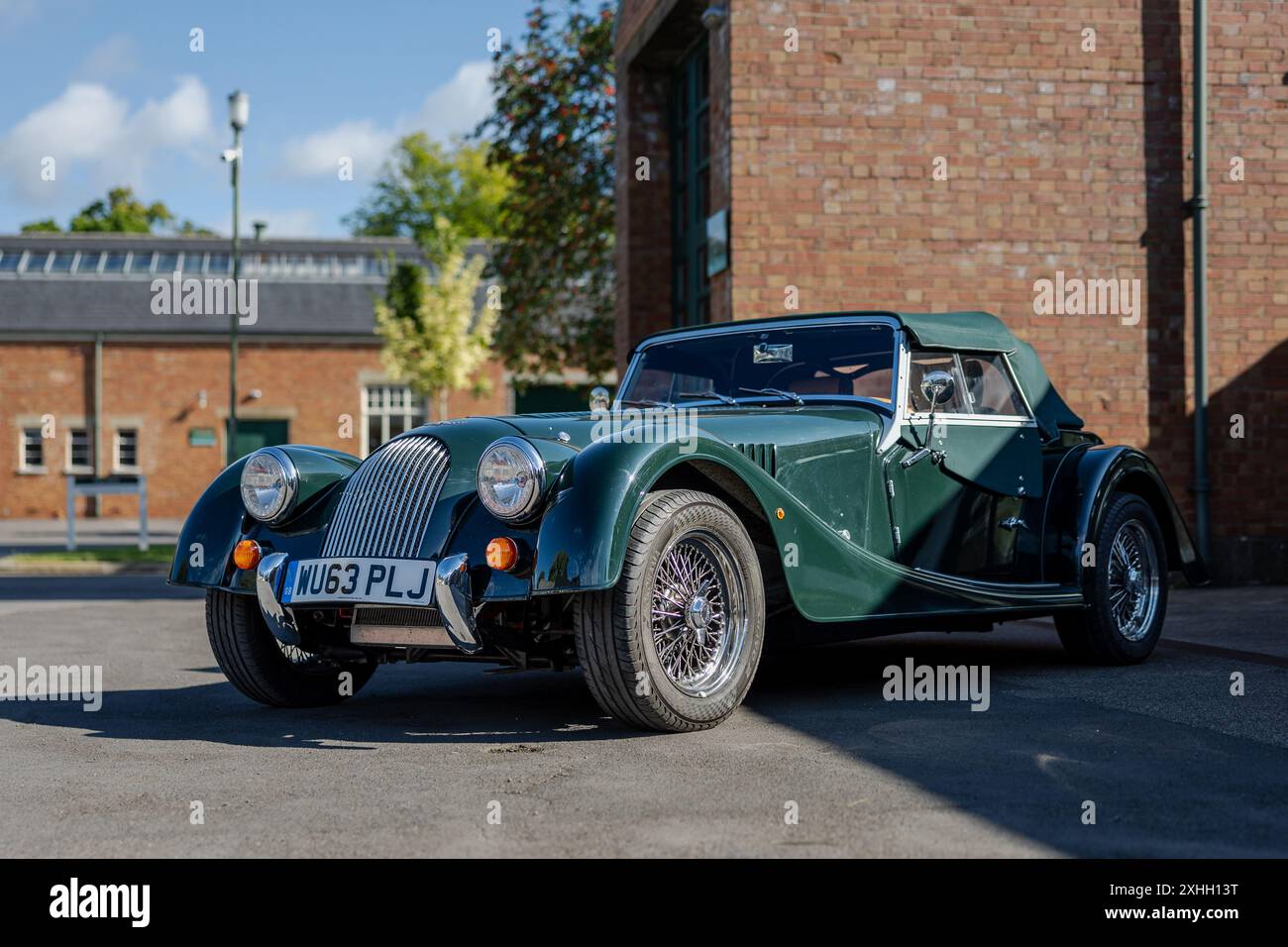 2013 Morgan Plus Four, on display at the Euro’s Assembly held at ...