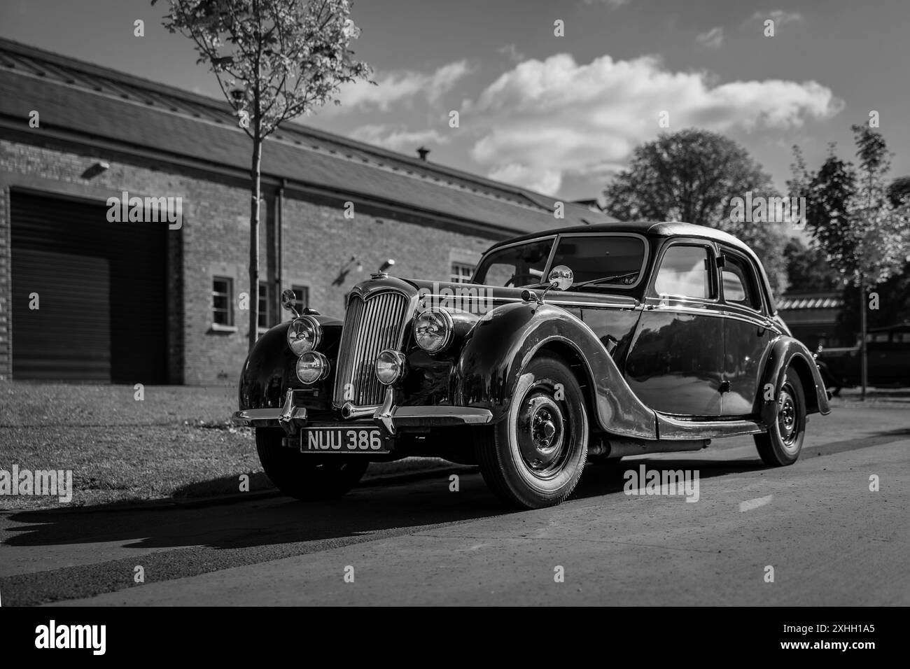 1953 Riley RMB, on display at the Euro’s Assembly held at Bicester ...