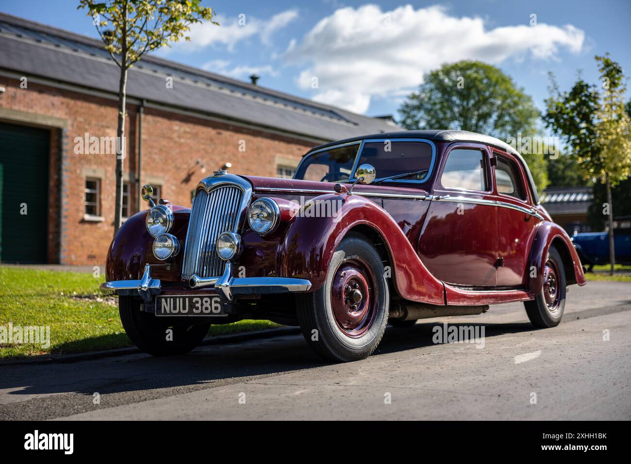 1953 Riley RMB, on display at the Euro’s Assembly held at Bicester ...