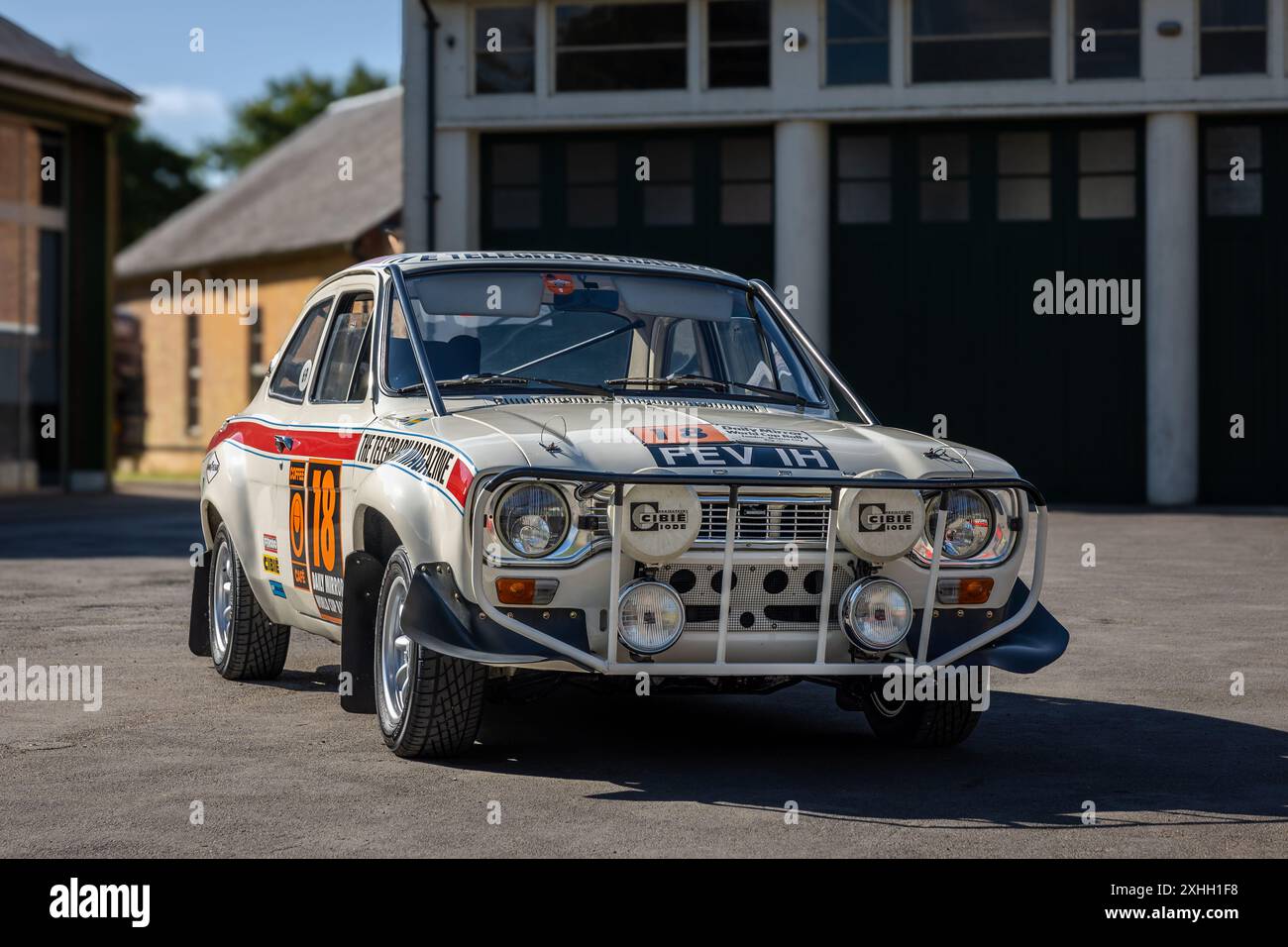 1969 Ford Escort 1850 GT World Cup Rally Car, on display at the Euro’s ...