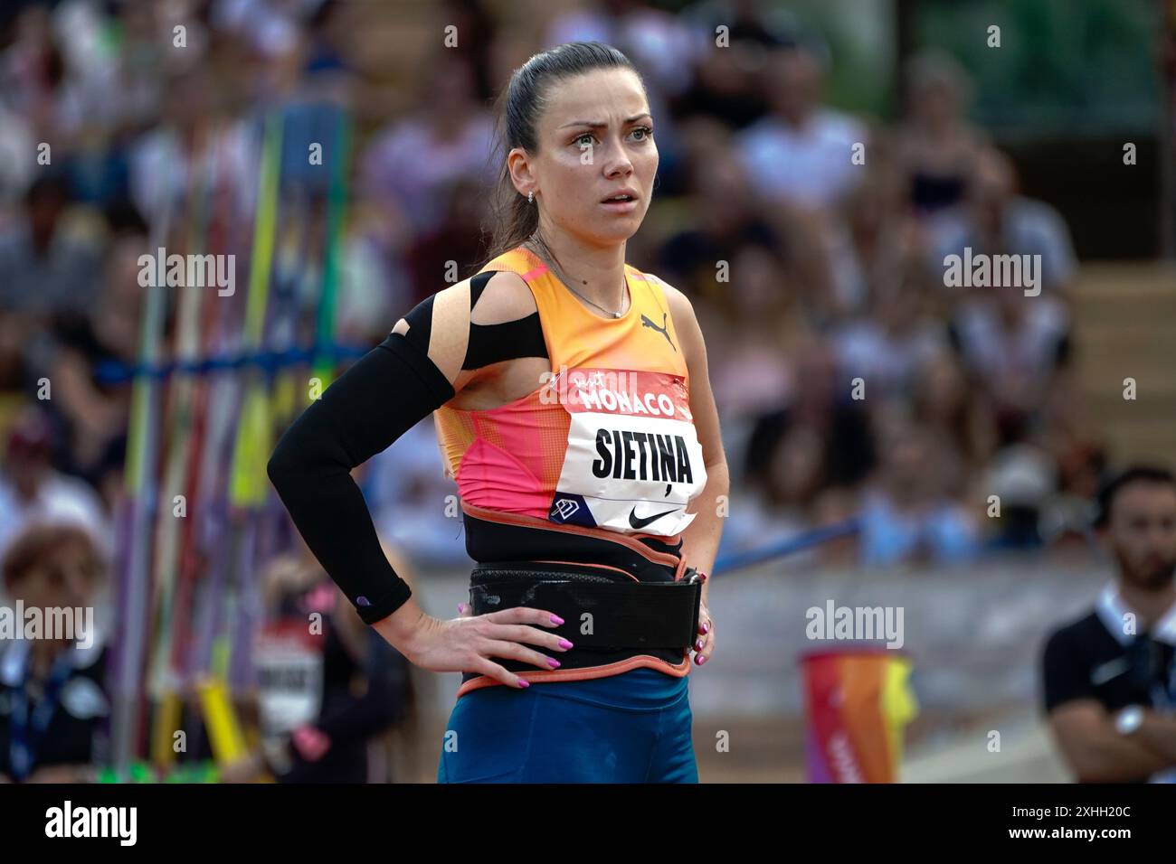 Anete Sietina (Estonia) - Javelin Throw Women during Diamond League ...