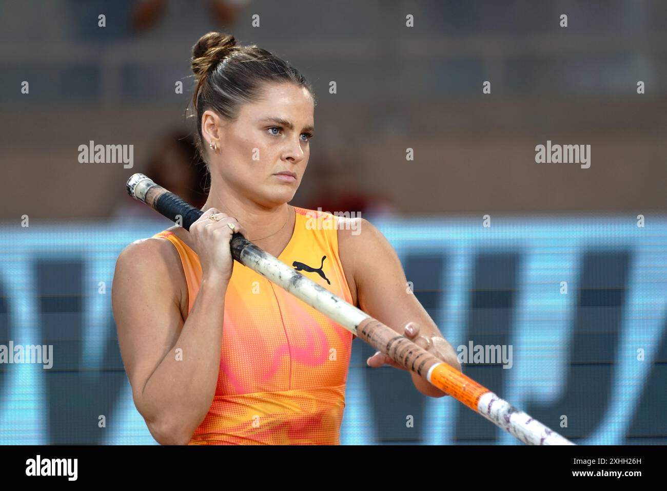 Nina Kennedy (Australia) the winner Pole Vault Women during Diamond ...