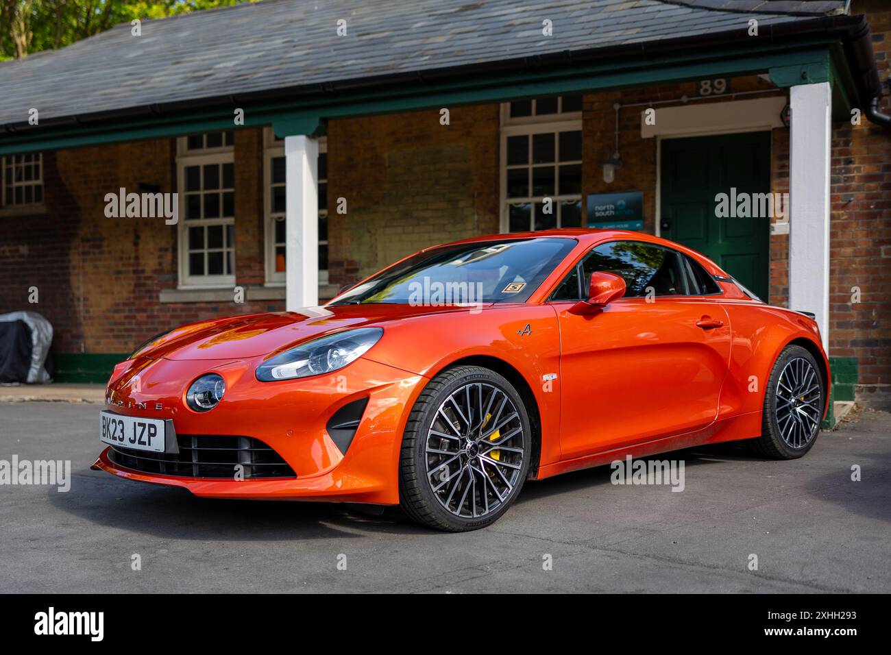 2023 Alpine A110 GT, on display at the Euro’s Assembly held at Bicester ...