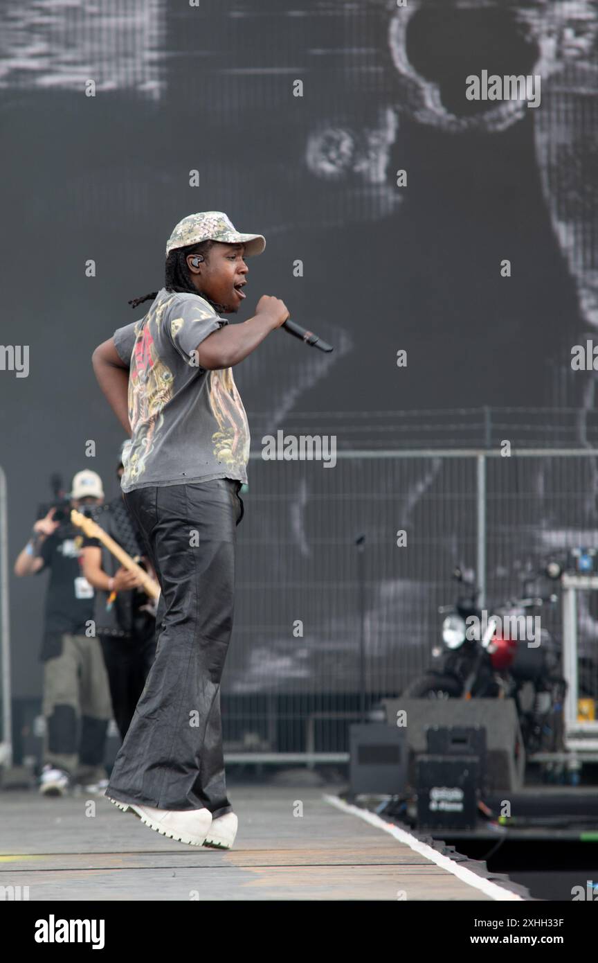 London, United KIngdom. 14th July 2024. Don Toliver turns up the volume ...