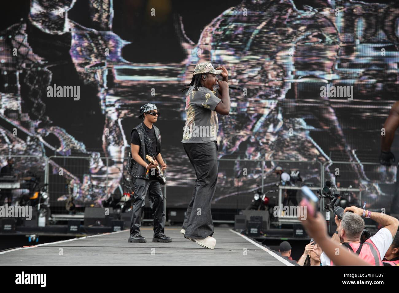 London, United KIngdom. 14th July 2024. Don Toliver turns up the volume ...