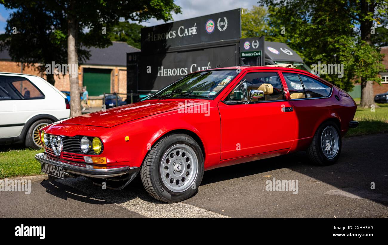1976 Alfa Romeo GTV 2000, on display at the Euro’s Assembly held at ...