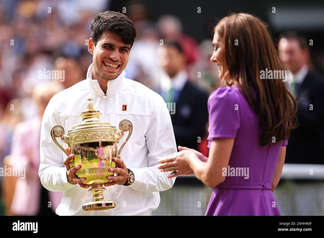 Alcaraz wimbledon princess wales hi-res stock photography and images ...