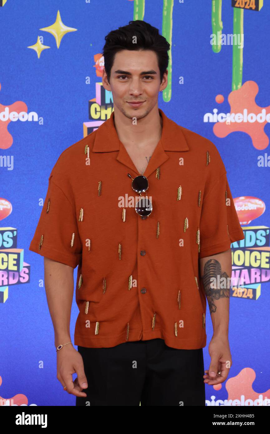 Chance Perez attends Nickelodeon Kids' Choice Awards 2024 at Barker ...