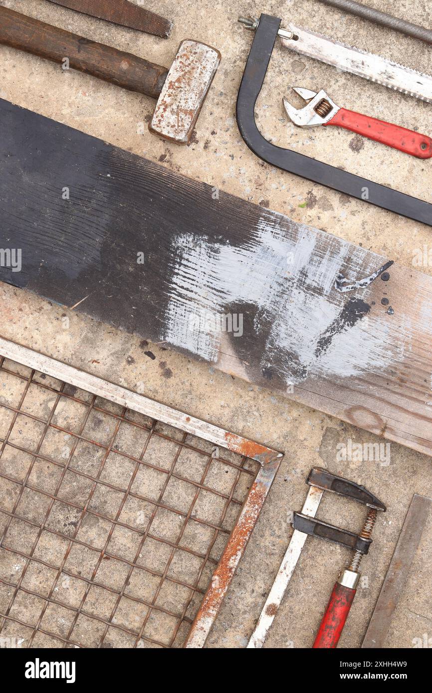 Lay out tools hi-res stock photography and images - Alamy