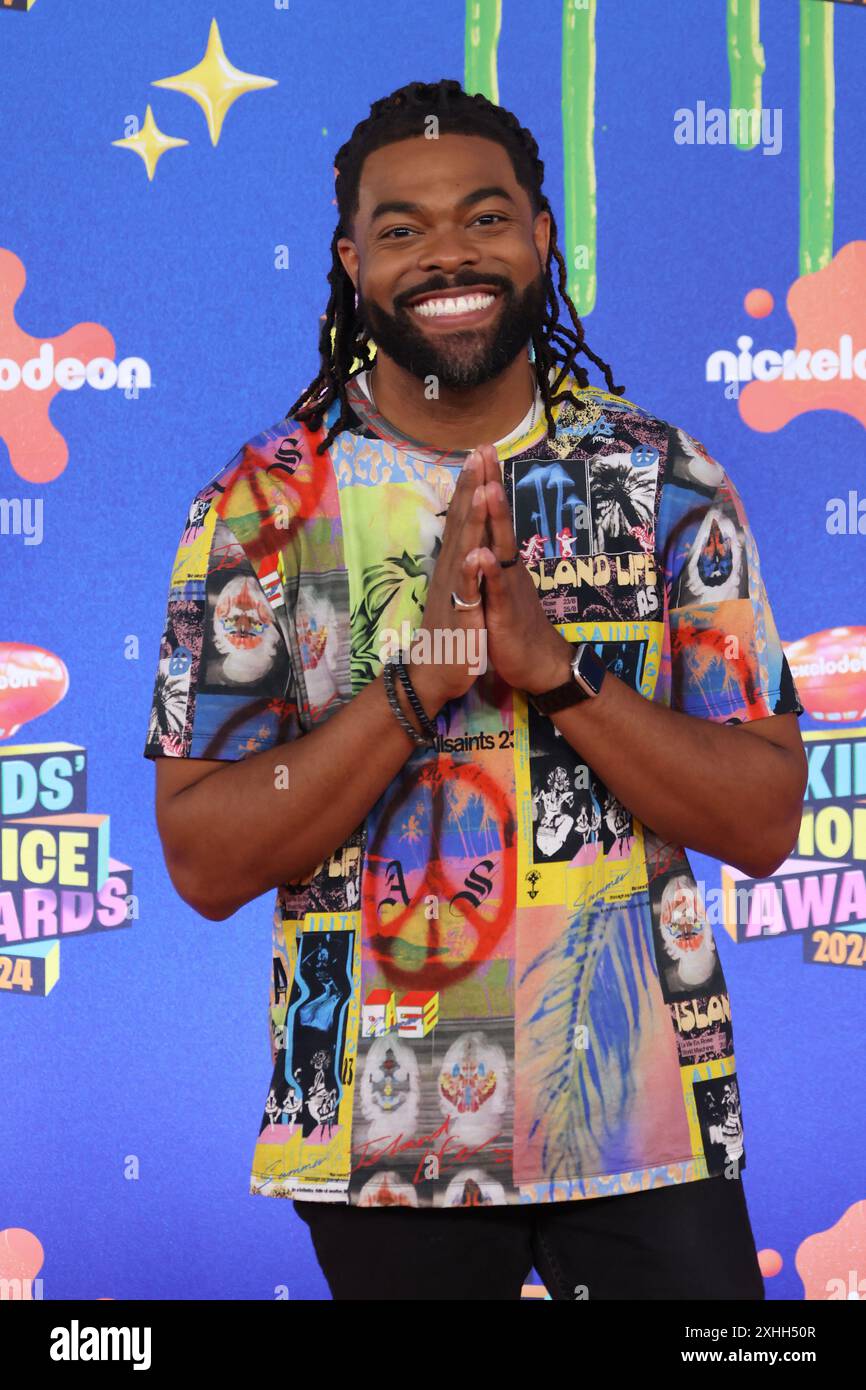 Joshua Triplett attends Nickelodeon Kids' Choice Awards 2024 at Barker ...