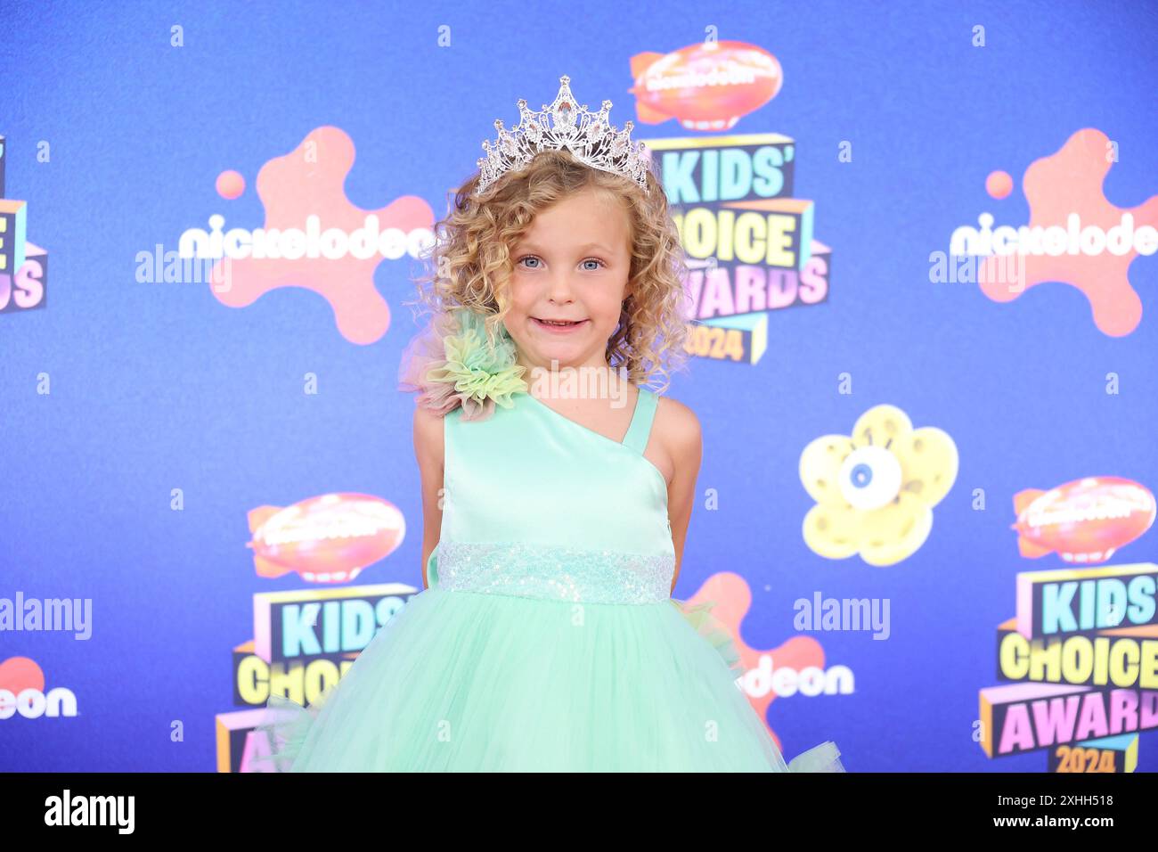 August Michael Peterson attends Nickelodeon Kids' Choice Awards 2024 at ...