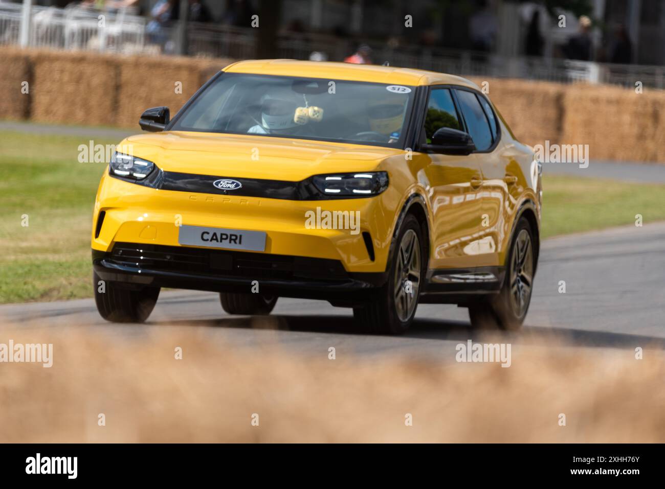 Ford Capri EV new electric car on show at the Goodwood Festival of ...