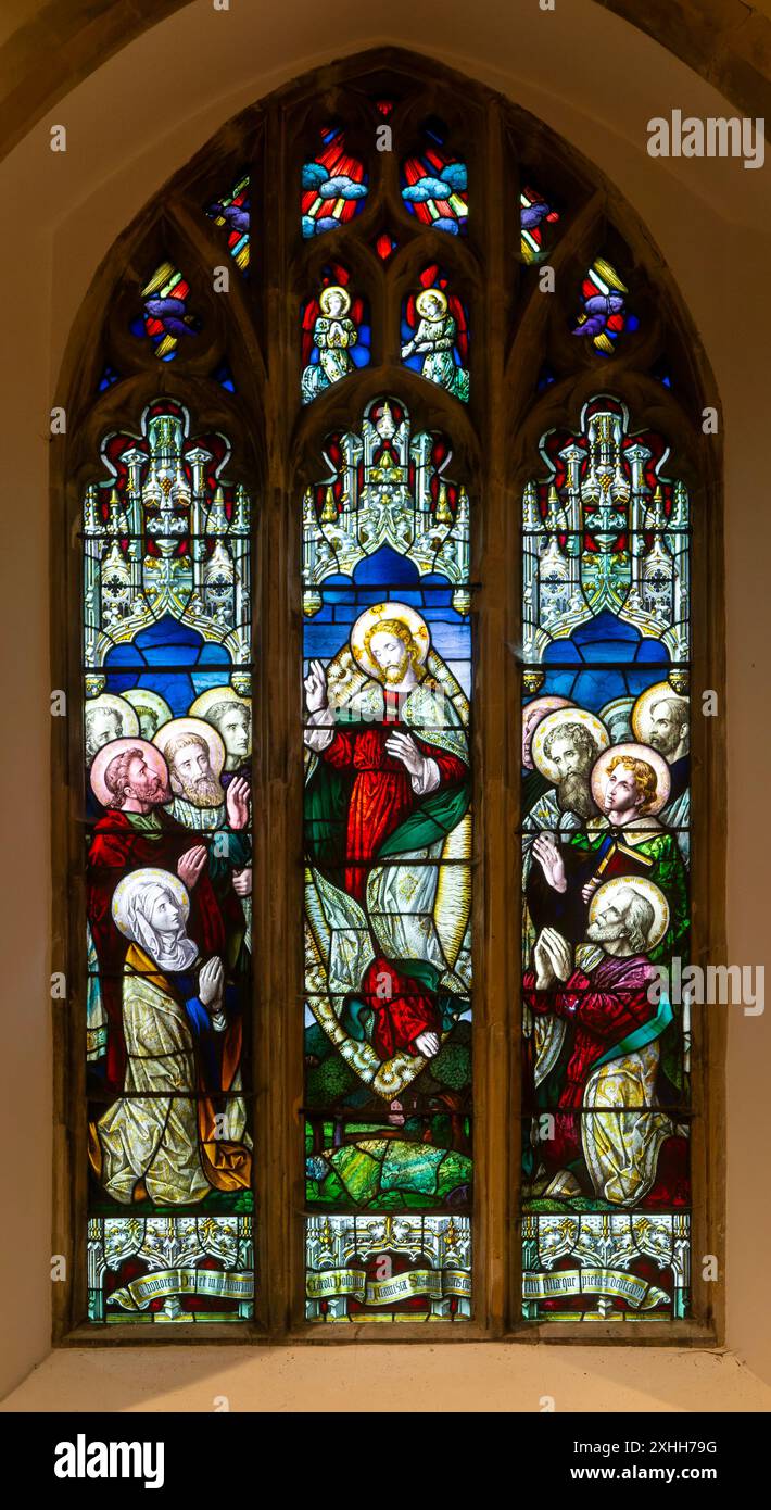 Stained glass window transfiguration hi-res stock photography and ...