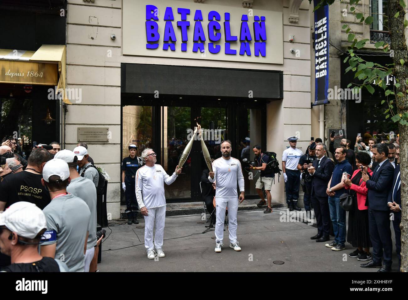 Paris, France. 14th July, 2024. French essayist Arthur Denouveaux ...