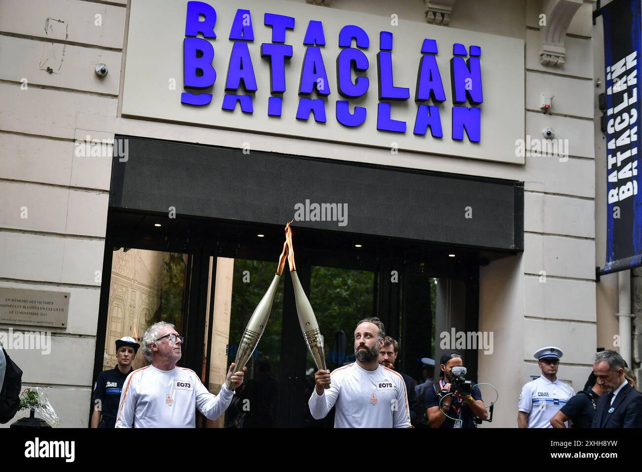 Paris, France. 14th July, 2024. French essayist Arthur Denouveaux ...
