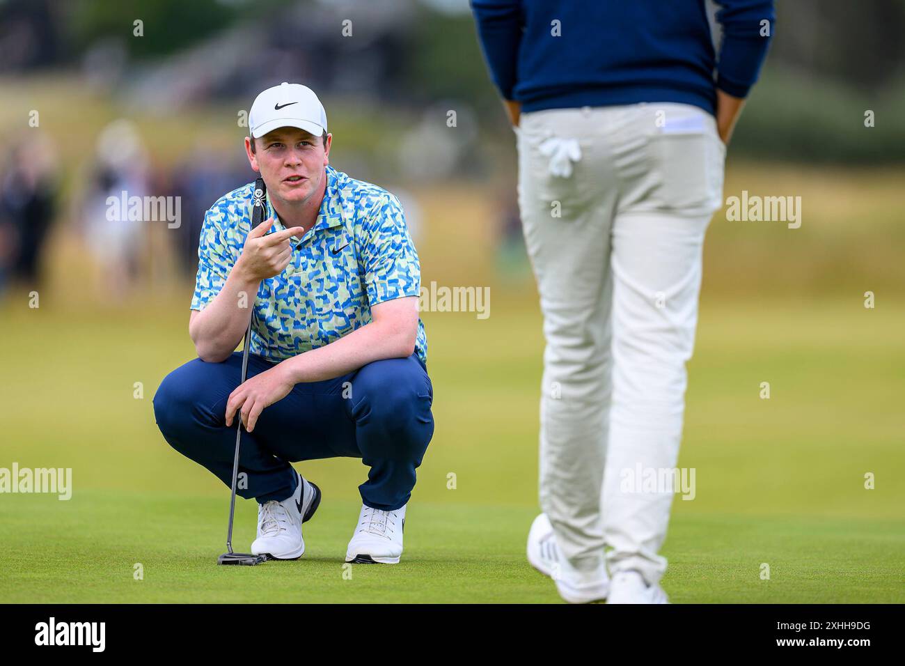 Robert MacIntyre on the 5th hole during day four of the Genesis ...