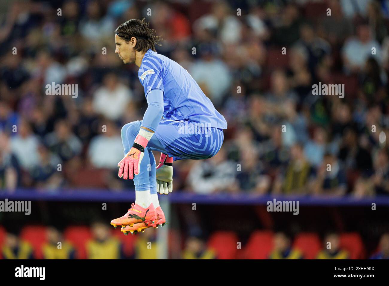 Cologne, Germany - 06 19 2024: Yann Sommer seen during UEFA Euro 2024 ...