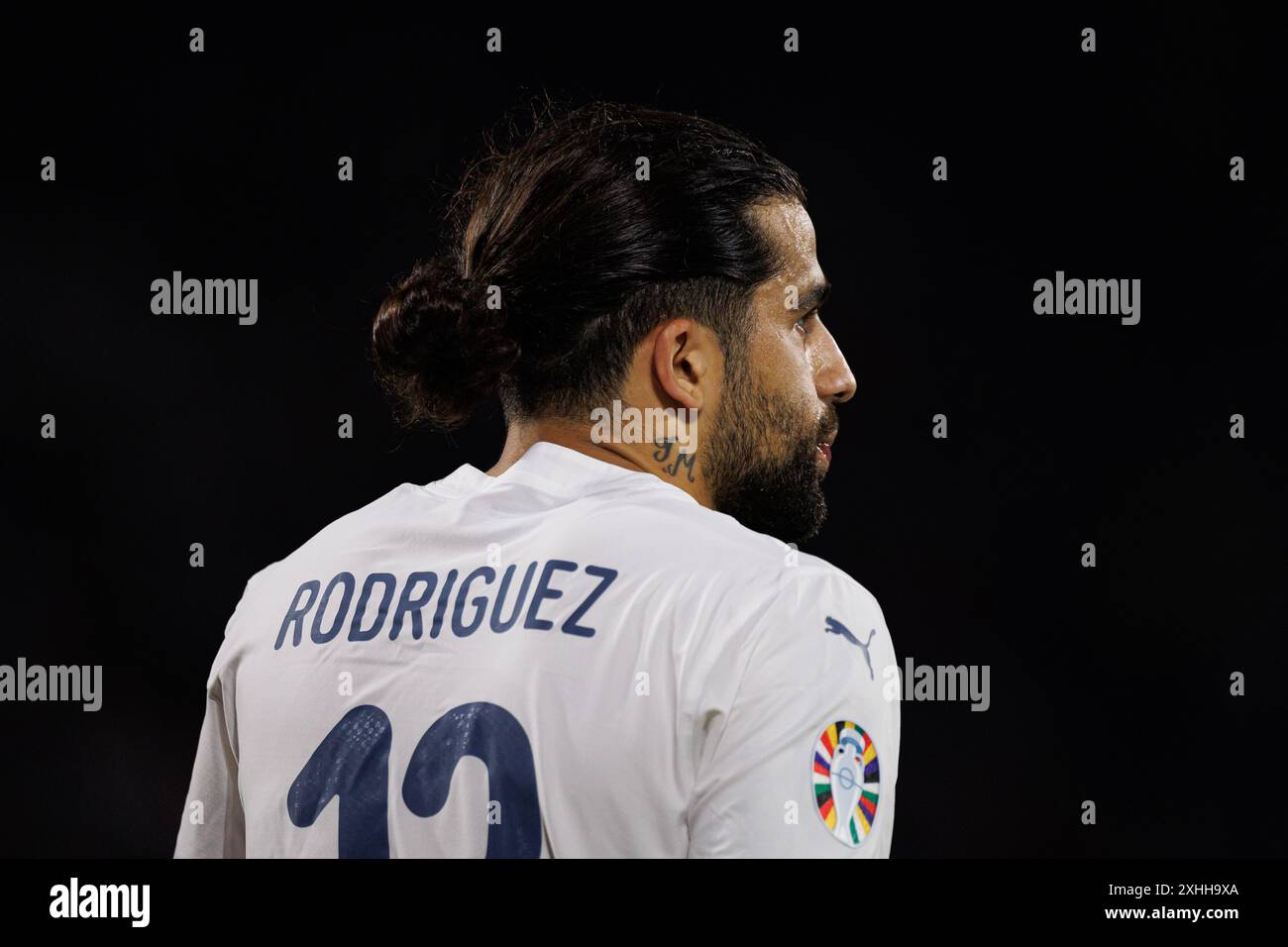 Cologne, Germany - 06 19 2024: Ricardo Rodriguez seen during UEFA Euro ... Cologne, Germany - 06 19 2024: Ricardo Rodriguez seen during UEFA Euro ...