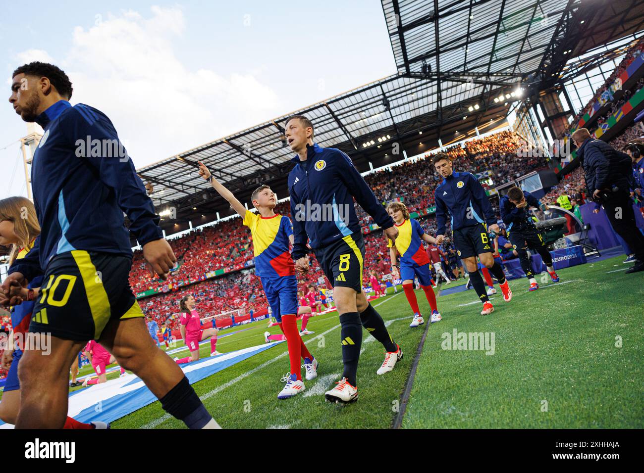 Cologne, Germany - 06 19 2024: Callum McGregor seen during UEFA Euro ...