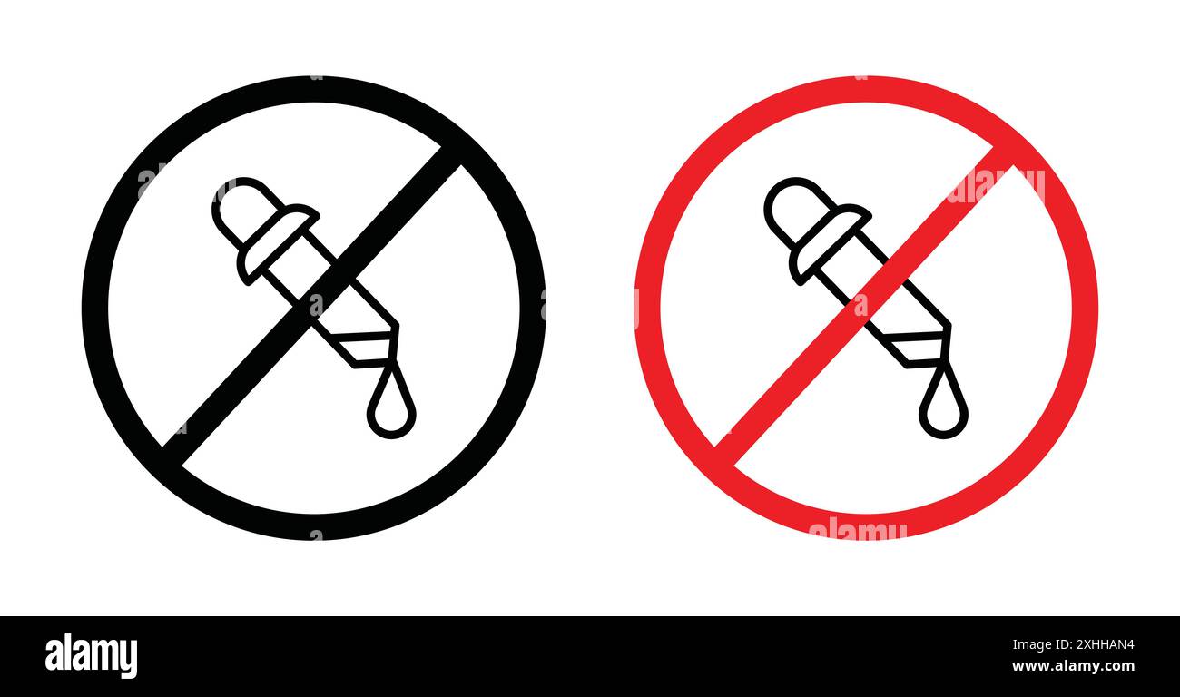 No artificial flavor icon Black line art vector in black and white ...