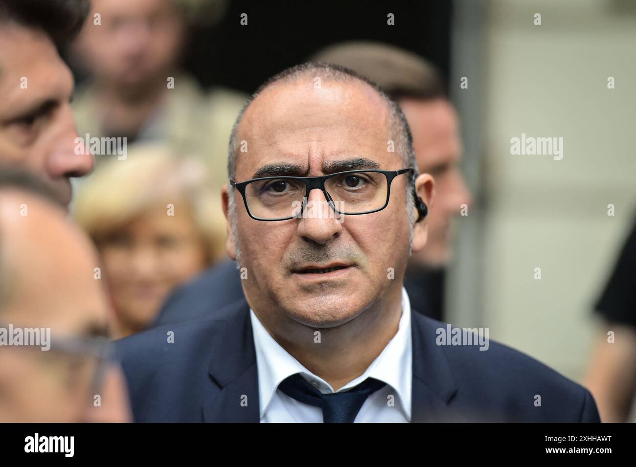 Paris, France. 14th July, 2024. French Paris' police prefect Laurent ...