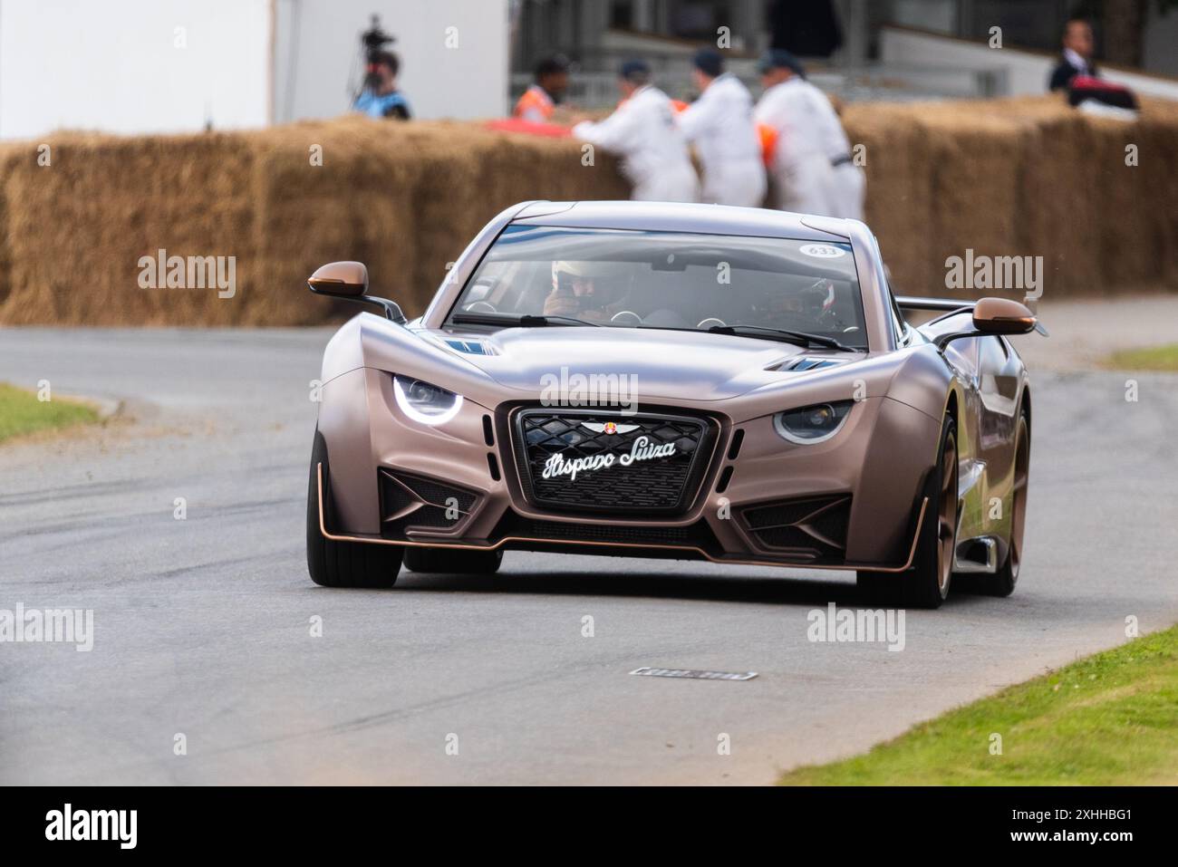 Hispano-Suiza Carmen Sagrera electric sports car at the Goodwood ...