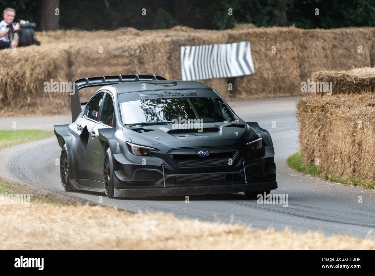 Subaru WRX Airslayer, also called ‘Project Midnight’, racing the hill ...