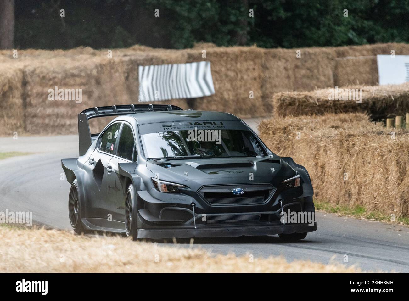 Subaru WRX Airslayer, also called ‘Project Midnight’, racing the hill ...