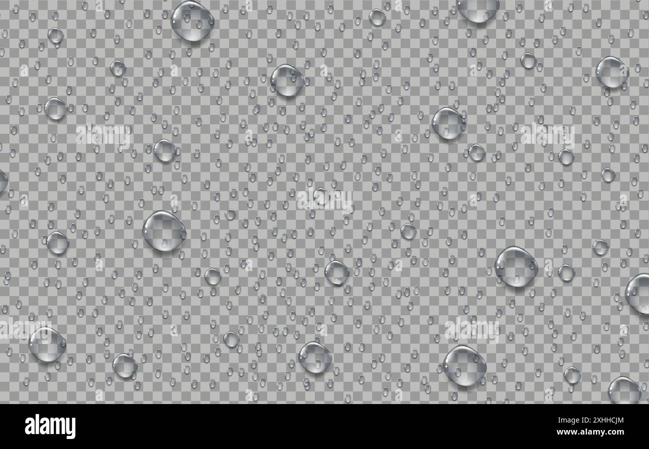 Scattered water drops Stock Vector Images - Alamy
