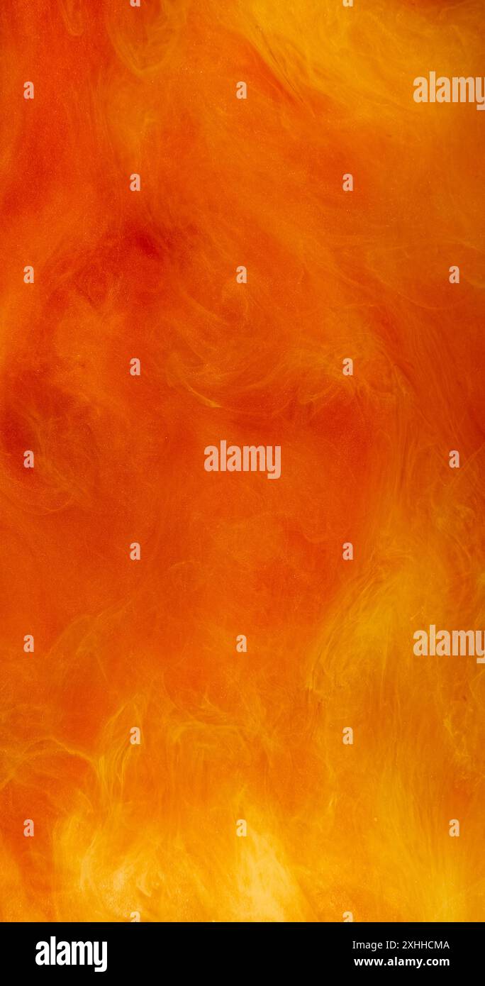 Ink steam mist paint yellow hi-res stock photography and images - Alamy