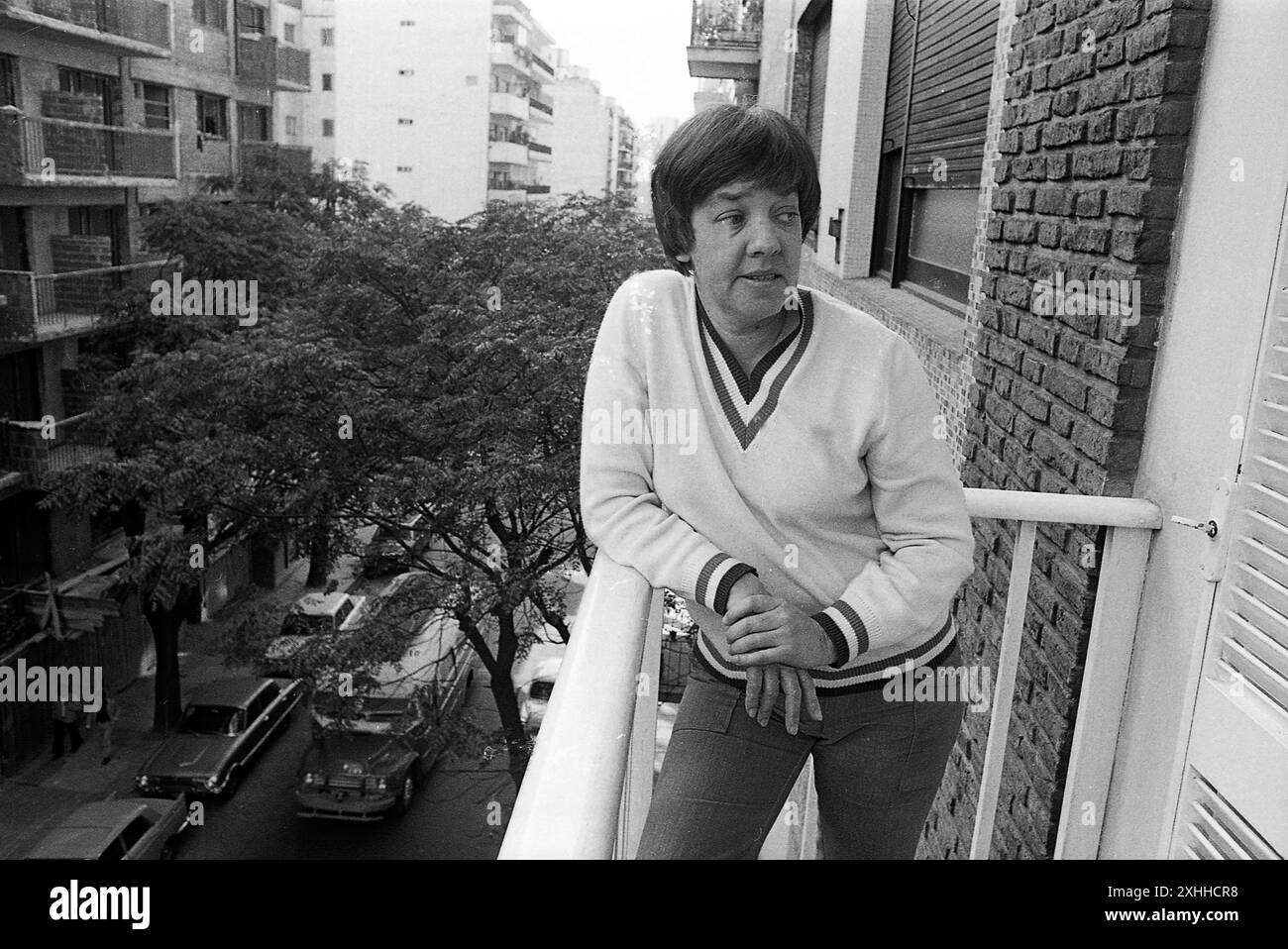 Argentine singer, songwriter, poet and composer María Elena Walsh gives ...