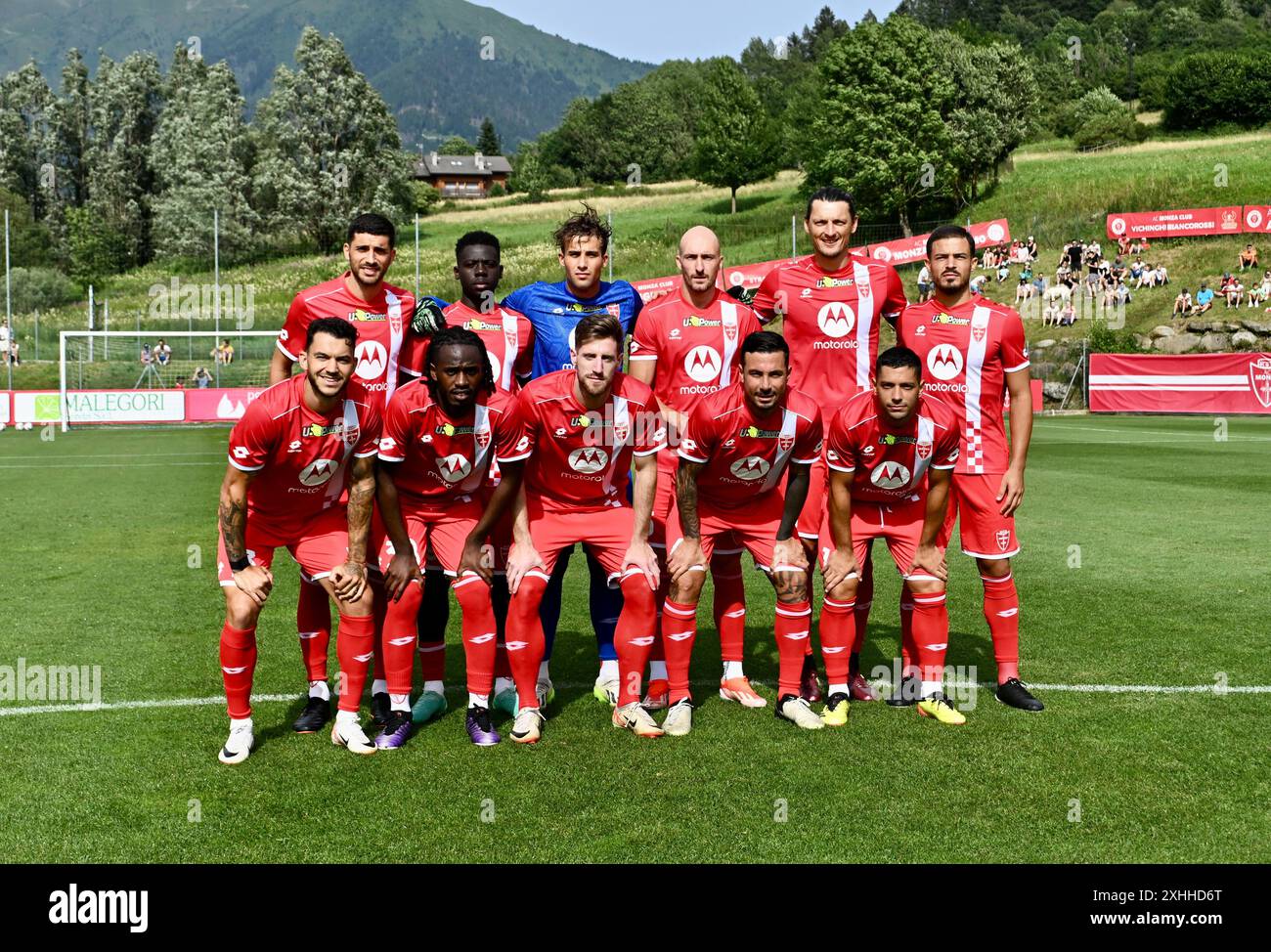 Ponte Di Legno, Italia. 14th July, 2024. AC Monza's friendly match ...