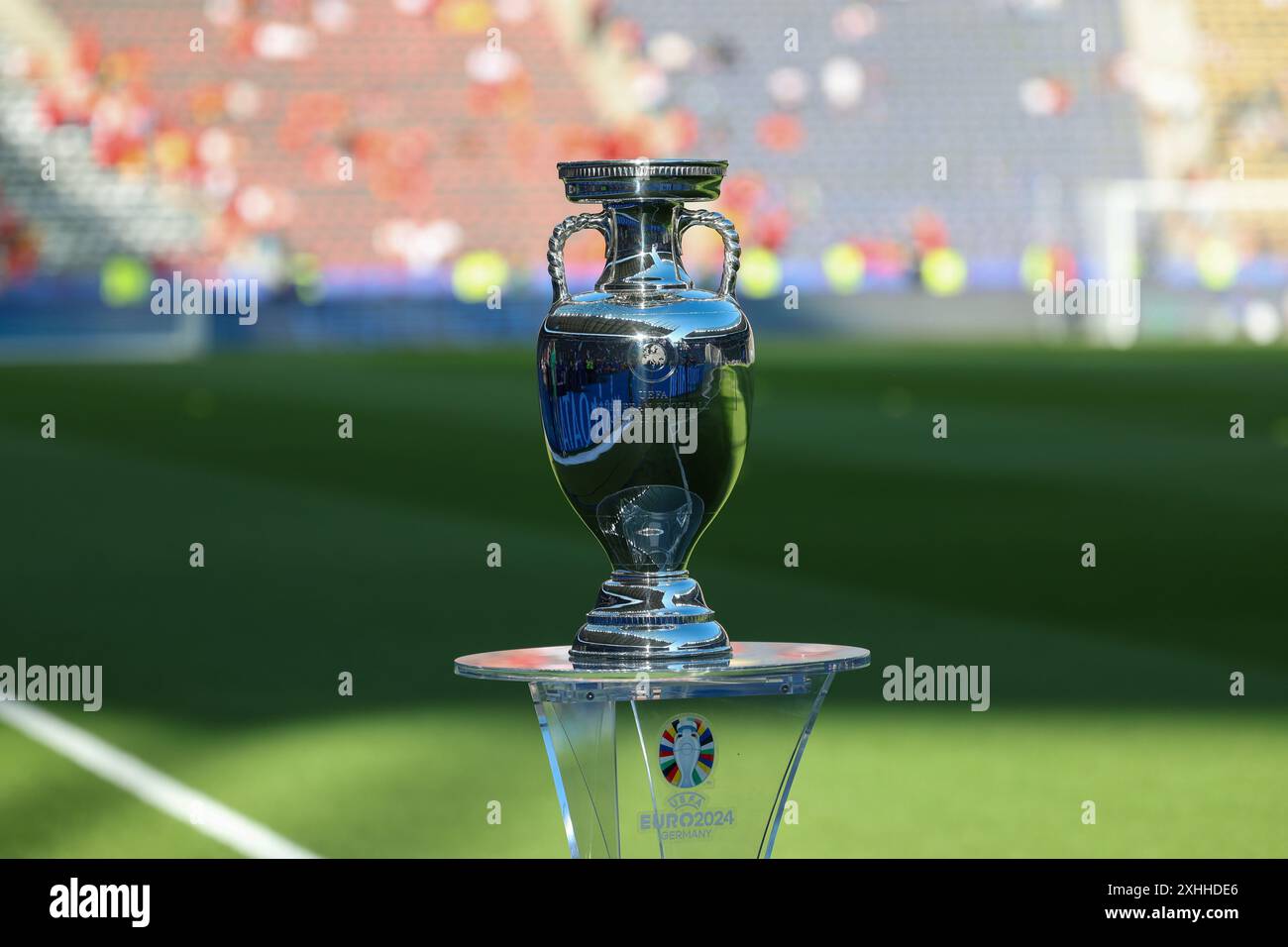 Berlin, Germany, 14, July, 2024. The original throphy during the match ...