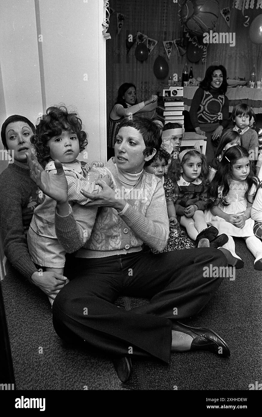 Argentine singer and actress Sisana Rinaldi gives a party at home ...