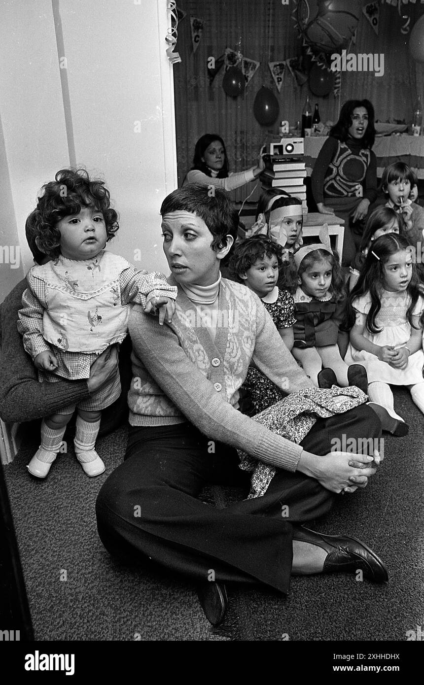 Argentine singer and actress Sisana Rinaldi gives a party at home ...
