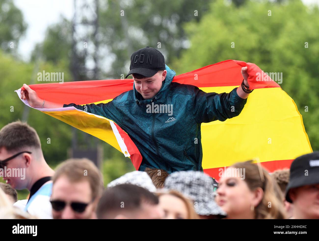 Crowds at the Trnsmt Festival at Glasgow Green in Glasgow. Picture date ...