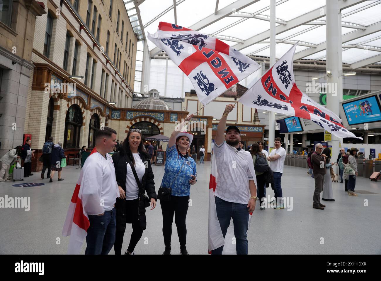 Euros 2024 and train station and fans hi-res stock photography and ...